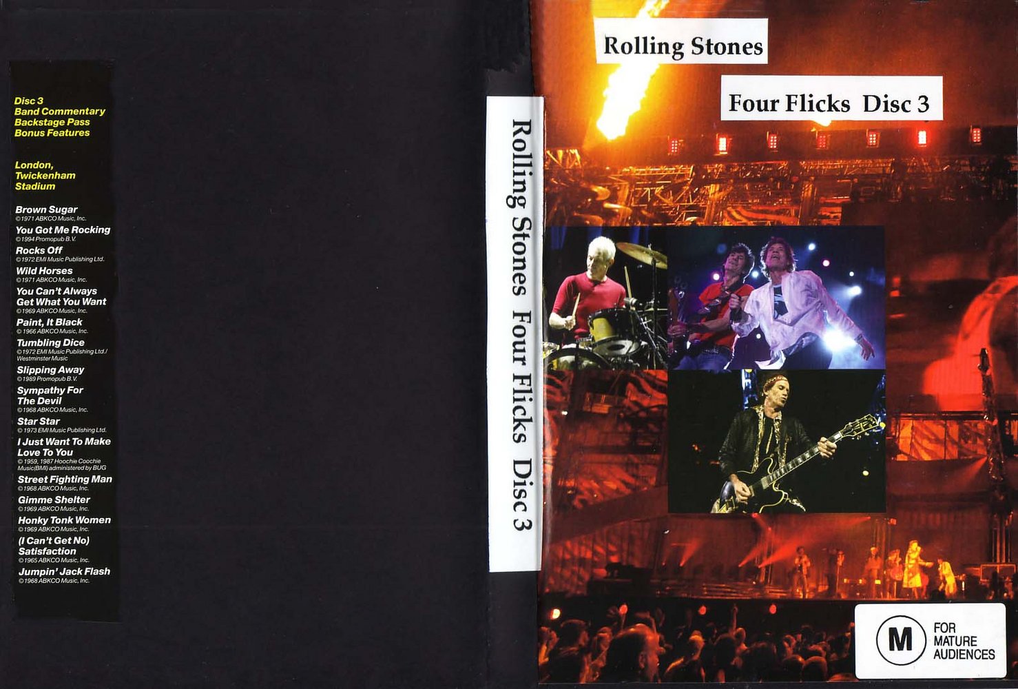 BANCA DO ROCK Rock Concert DVD: 921 - DVD THE ROLLING STONES